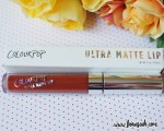 REVIEW: ColourPop Ultra Matte Lip Liquid Lipsticks – Trap, Kapow ...