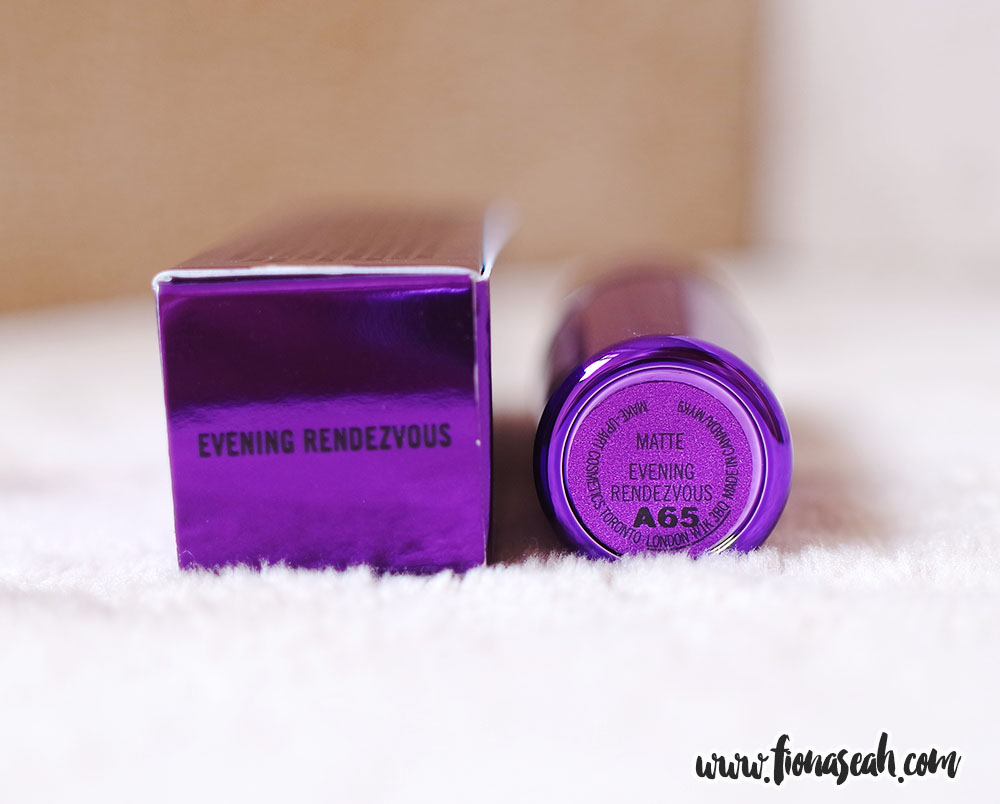 REVIEW: MAC Magic of the Night Lipstick in Evening Rendezvous ...