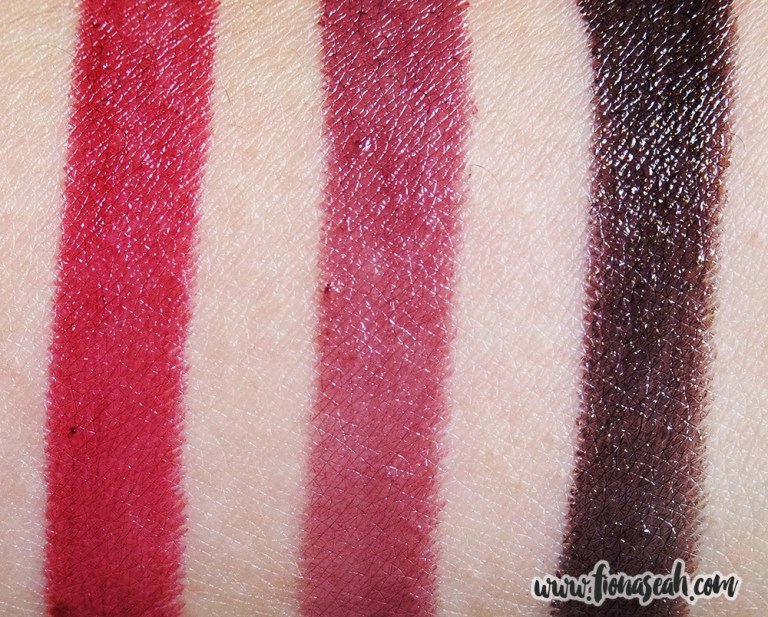 REVIEW: MAC Dark Desires Lipsticks in Boyfriend Stealer, Heavy Petting ...