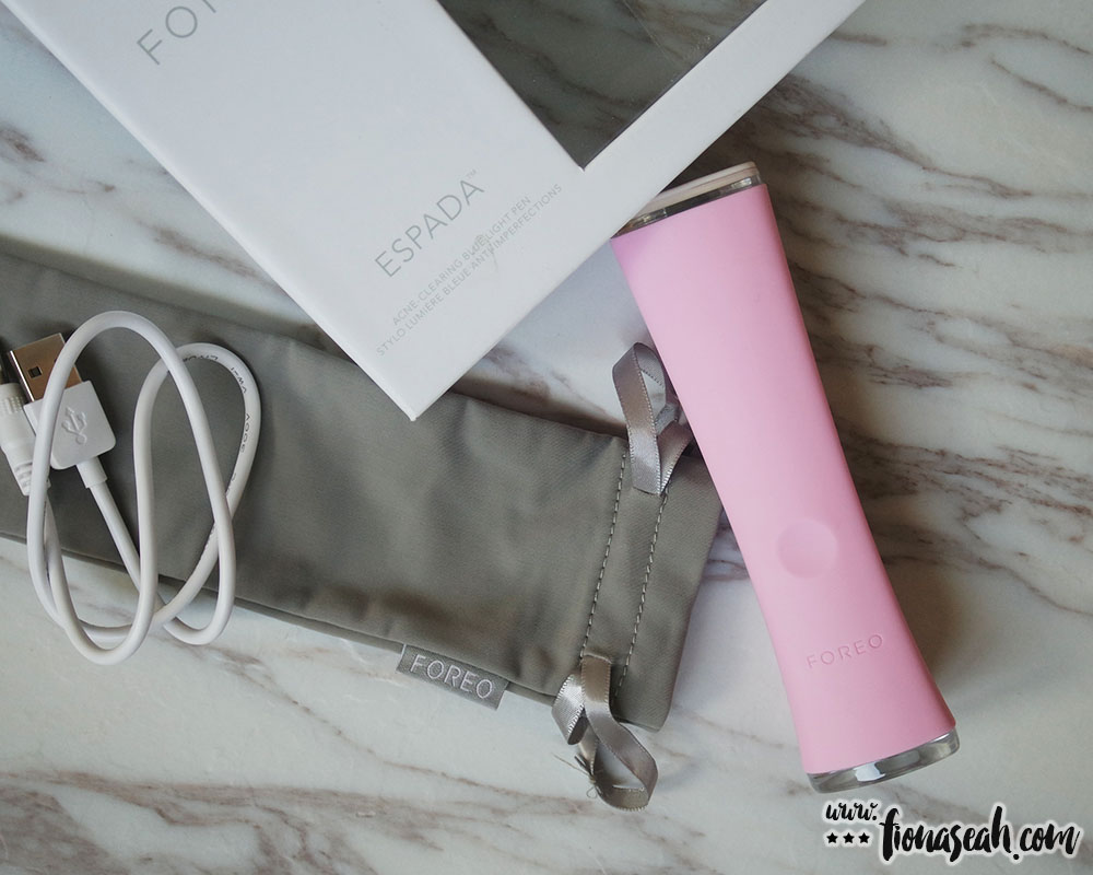 REVIEW: Foreo ESPADA Acne-Clearing Blue Light Pen | fionaseah.com