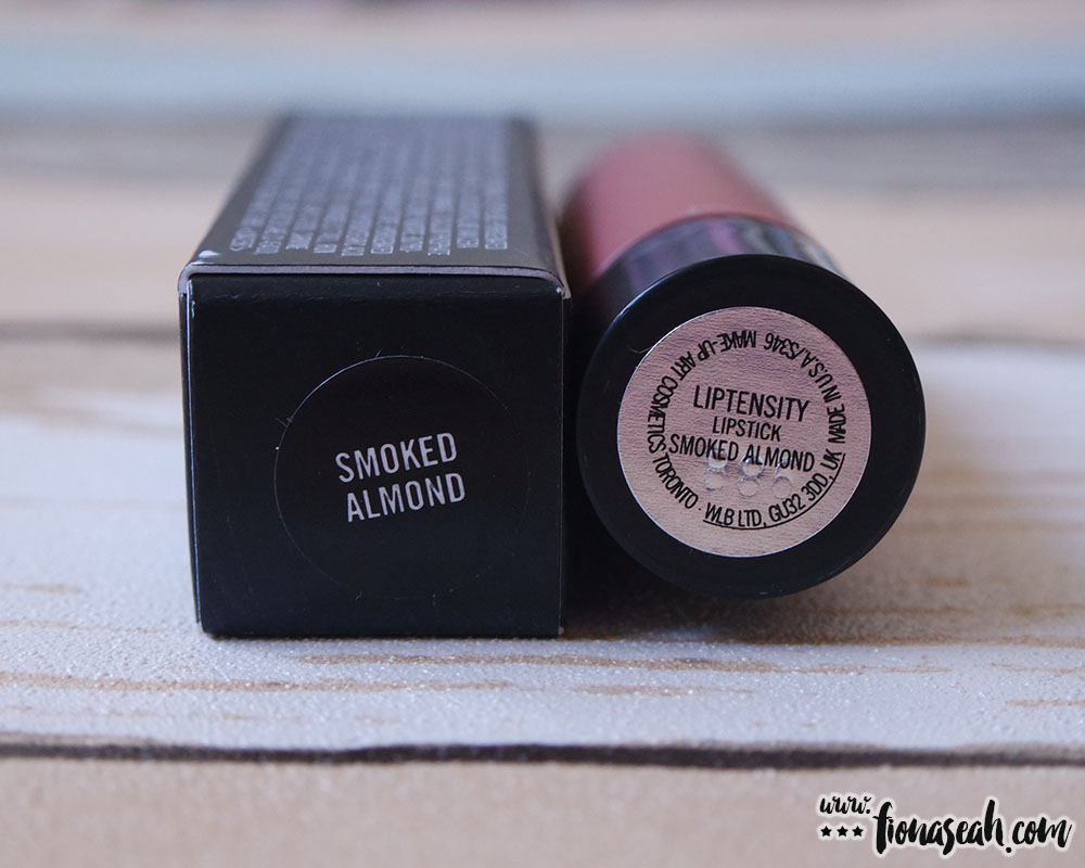 REVIEW: MAC Liptensity Lipsticks in Smoked Almond & Marsala | fionaseah.com