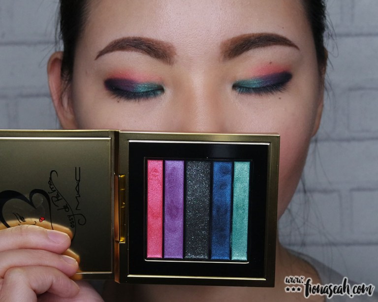 REVIEW: M·A·C × Rossy de Palma Veluxe Pearlfusion Shadow, Lipsticks in ...