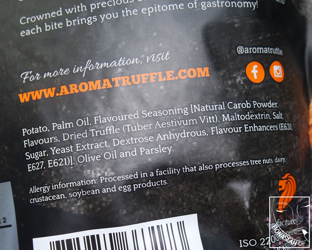 [SNACKS] Aroma Truffle: Black Summer Truffle Chips in Original and ...