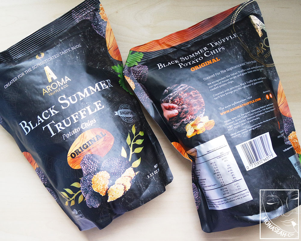 [SNACKS] Aroma Truffle: Black Summer Truffle Chips in Original and ...