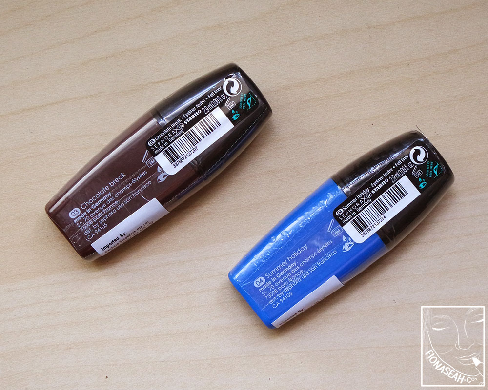 REVIEW: Sephora × Stabilo Felt Liner in Chocolate Break and Summer ...